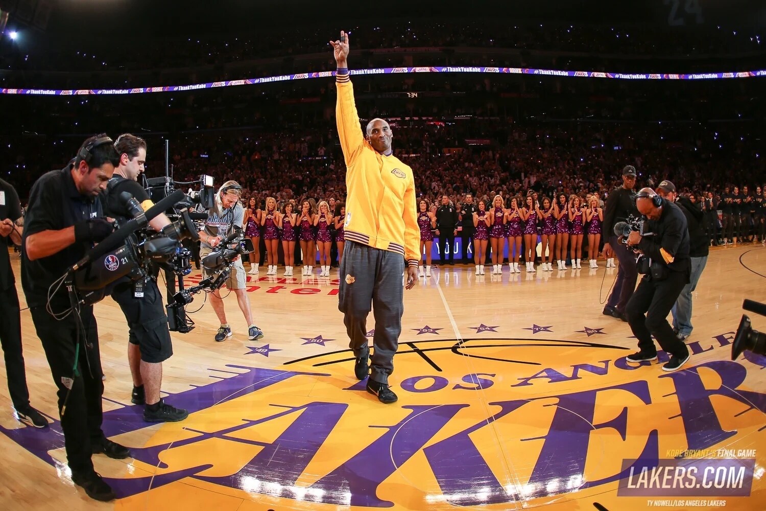 History Day in Photos Kobes Final Game | NBA.com