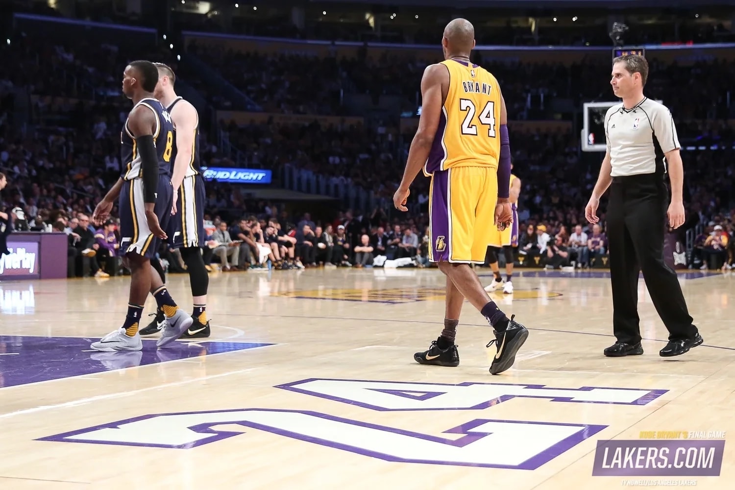 History Day in Photos Kobes Final Game | NBA.com