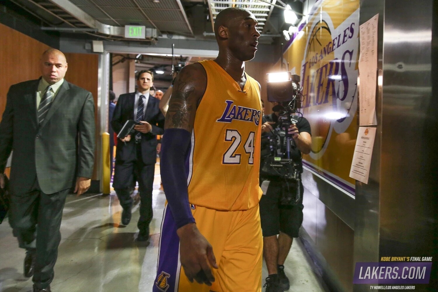 History Day in Photos Kobes Final Game | NBA.com