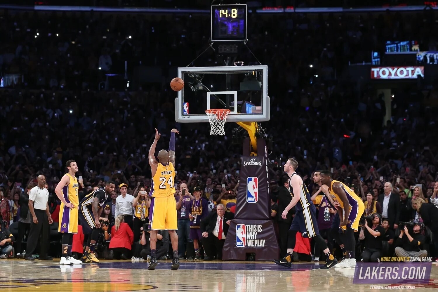 History Day in Photos Kobes Final Game | NBA.com
