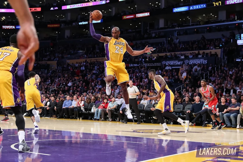 History Photos Kobe Final Season | Los Angeles Lakers