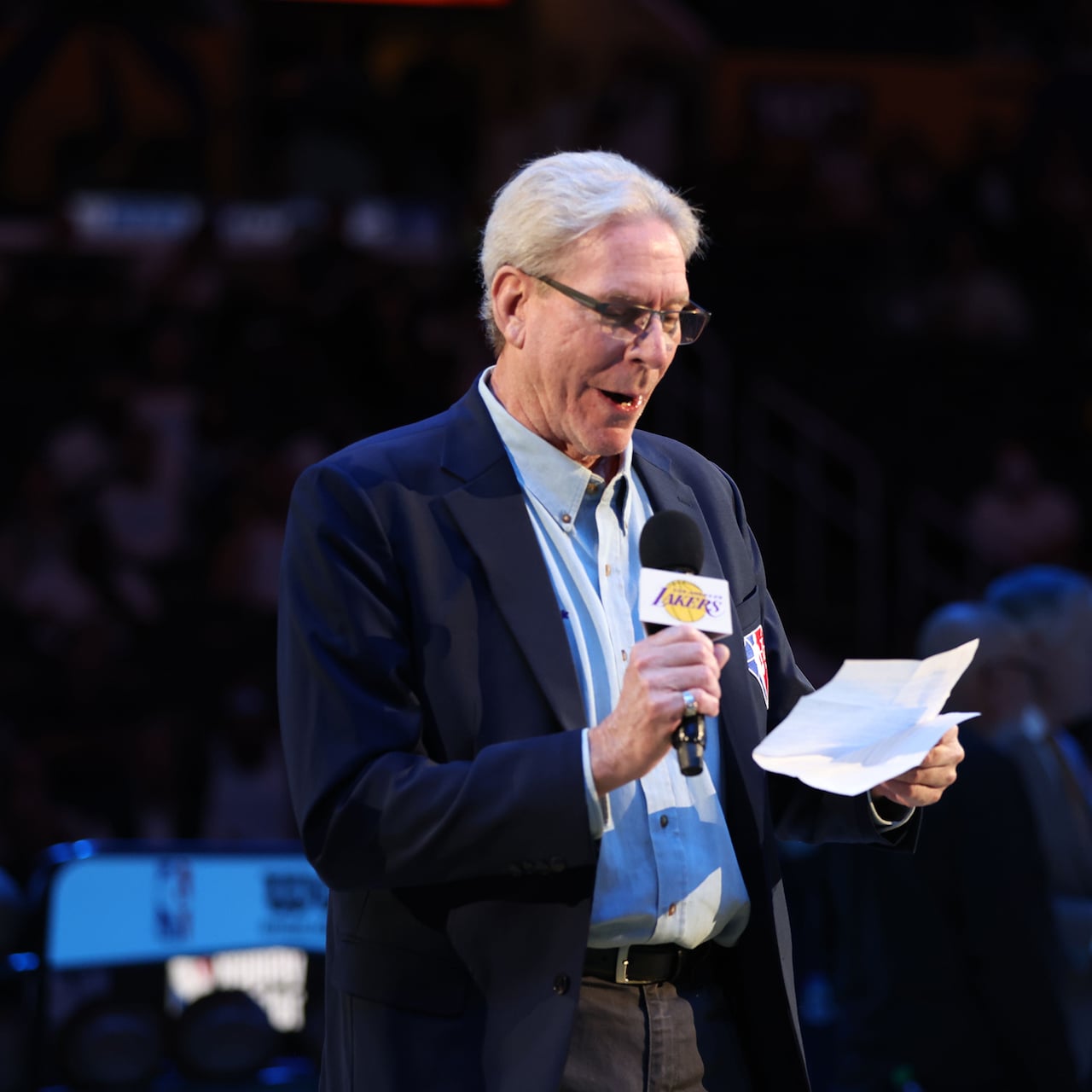 Mikan Jersey Retirement Ceremony | Los Angeles Lakers