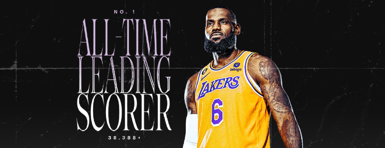 LeBron James: All-Time Leading Scorer | Los Angeles Lakers