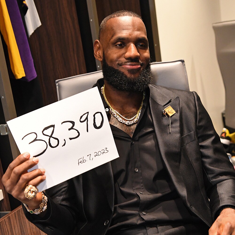 Photos: LeBron James Becomes the NBA's All-Time Leading Scorer Photo ...