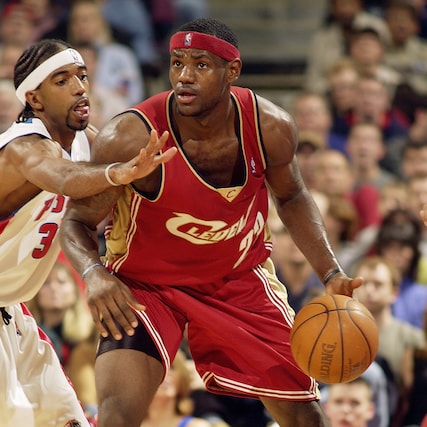 Photos: LeBron Then and Now | Los Angeles Lakers