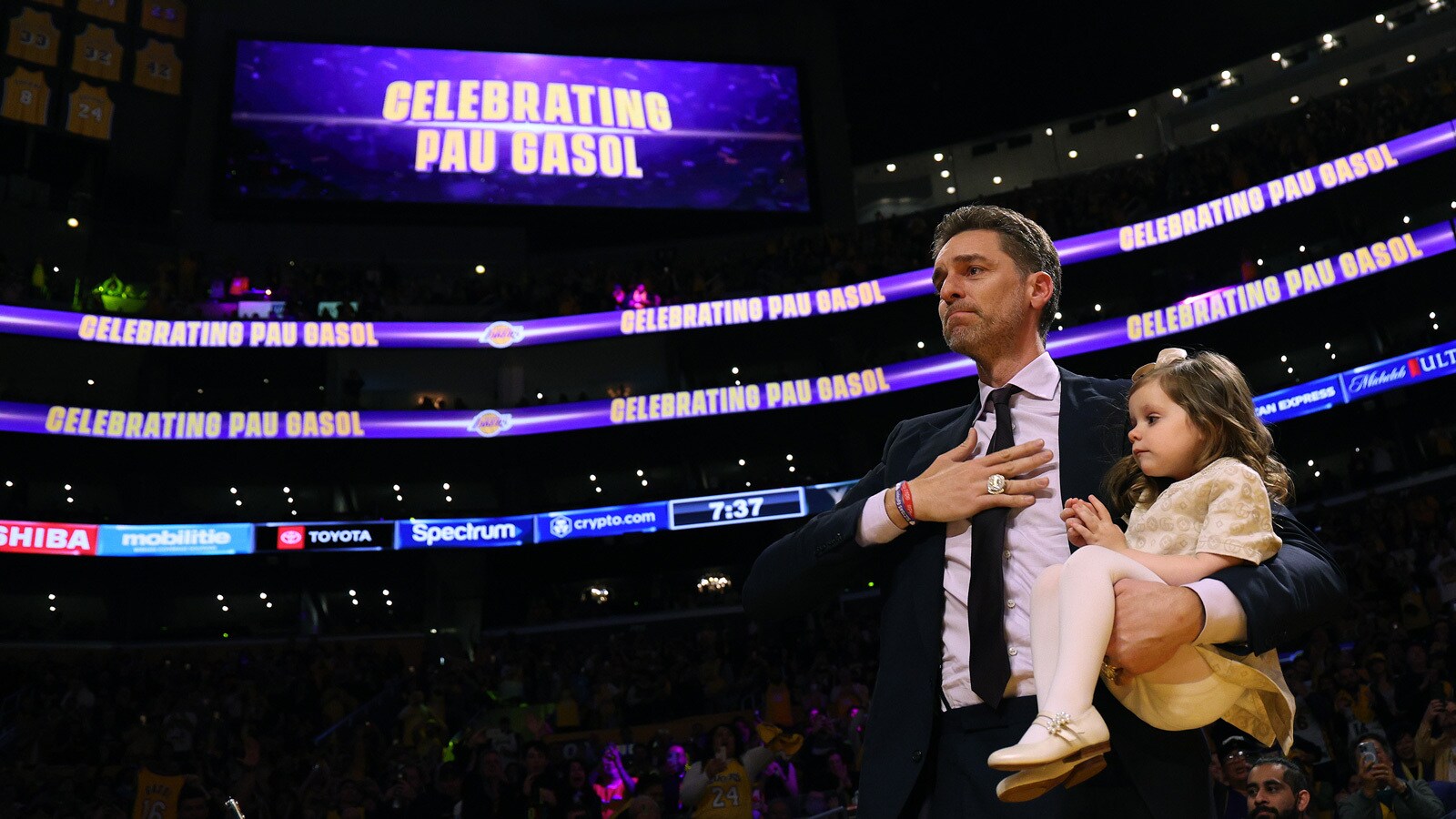 Gasol to the Rafters | Los Angeles Lakers