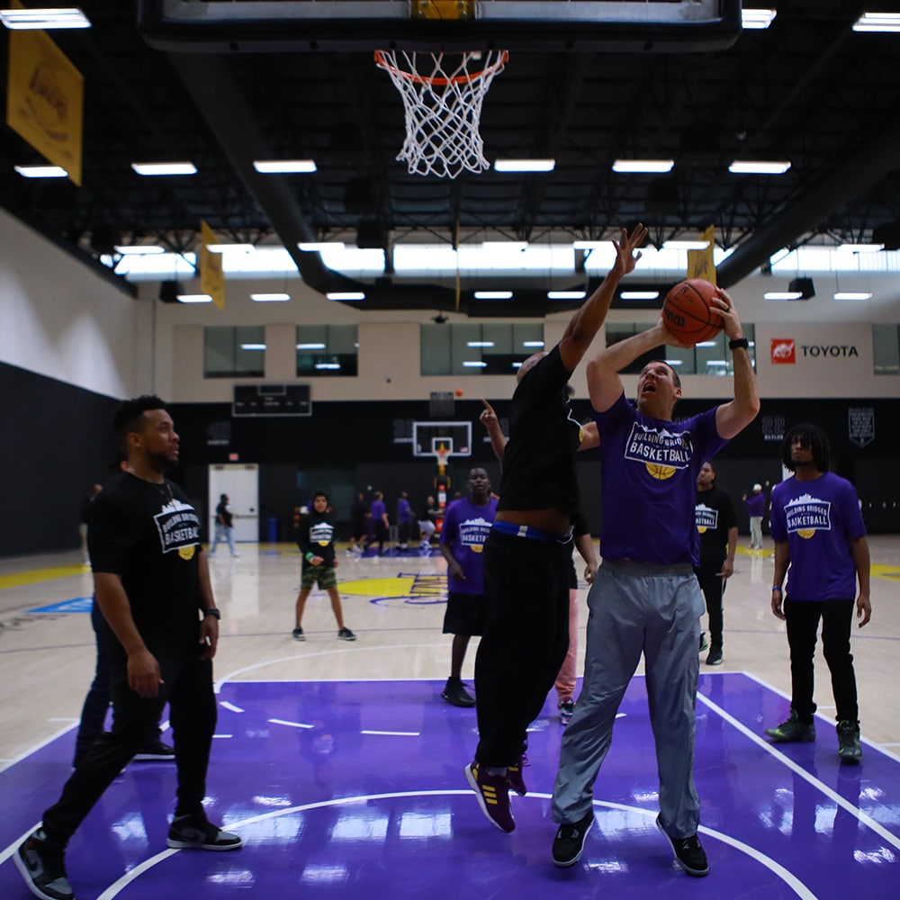 Photos: Building Bridges with Basketball | Los Angeles Lakers