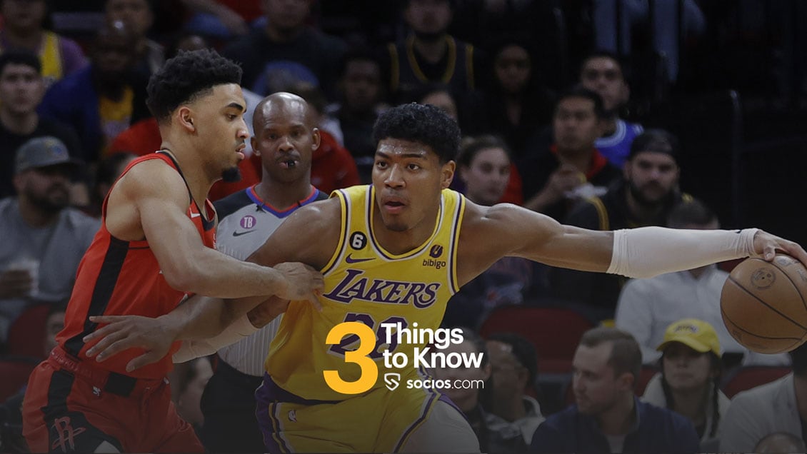 Three Things to Know: Lakers at Rockets 4-2-23 | Los Angeles Lakers