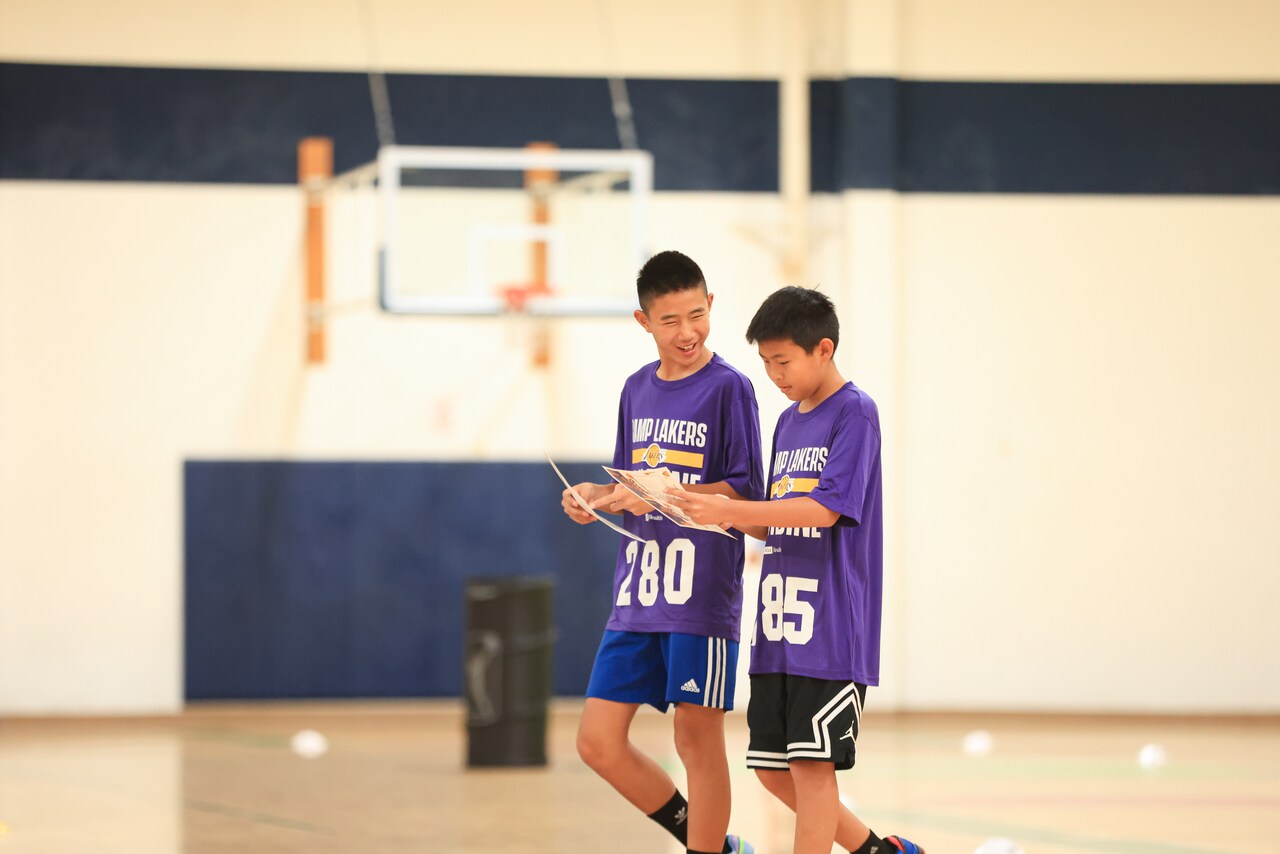 Camp Lakers Celebrated Los Angeles Lakers 75th Anniversary with a Camp ...