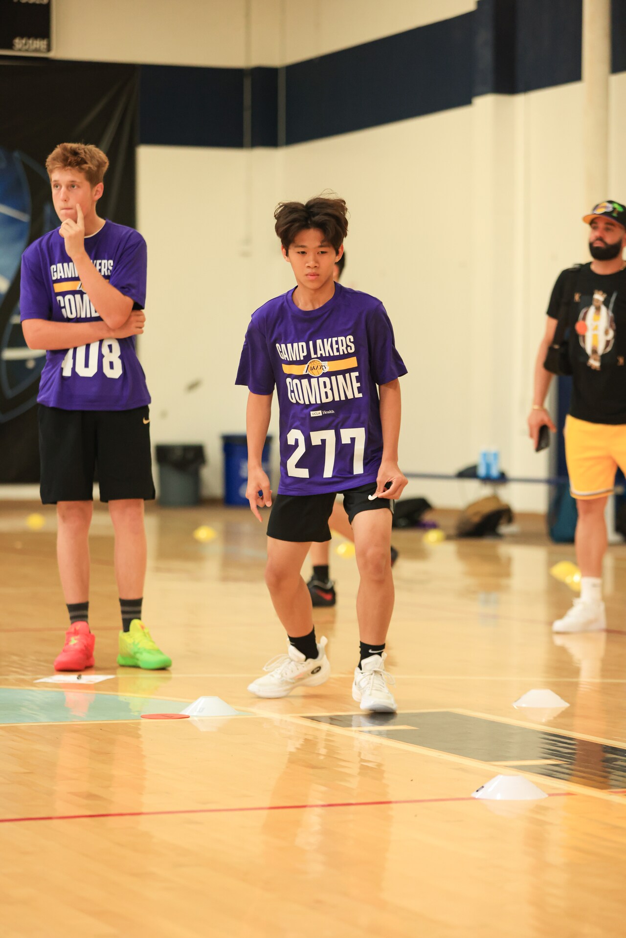 Camp Lakers Celebrated Los Angeles Lakers 75th Anniversary with a Camp ...