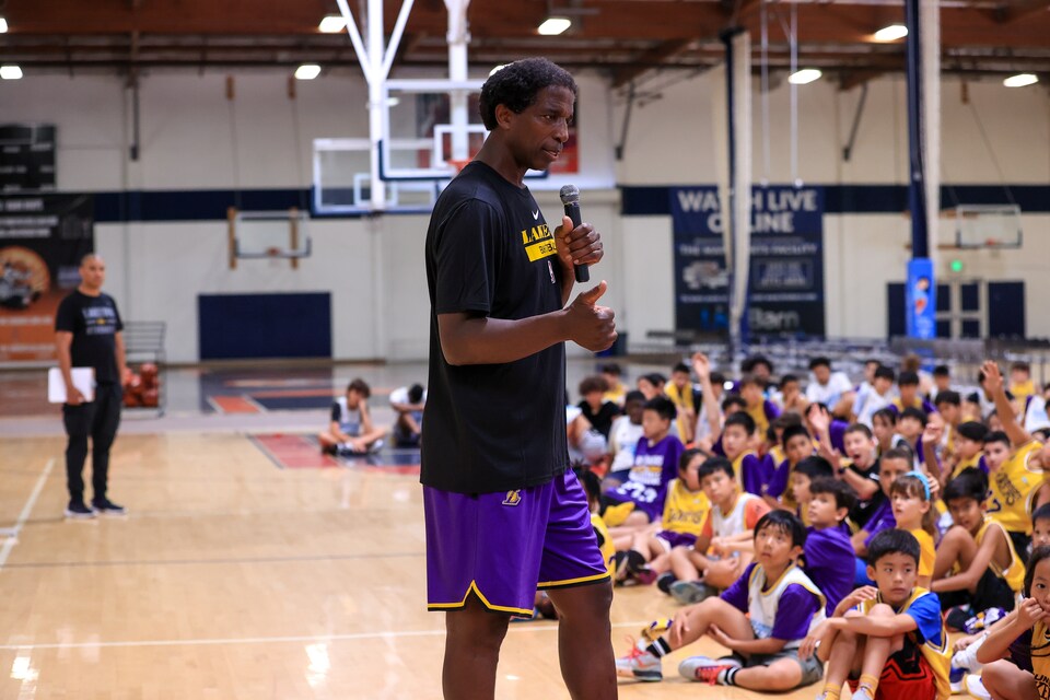 Camp Lakers Celebrated Los Angeles Lakers 75th Anniversary with a Camp ...