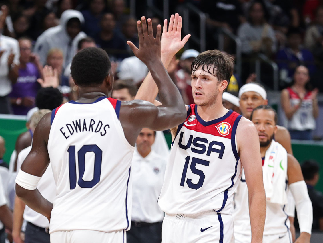 Reviewing Reaves in Red, White and Blue | NBA.com