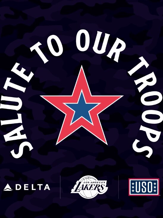 Community Salute To Our Troops | Los Angeles Lakers