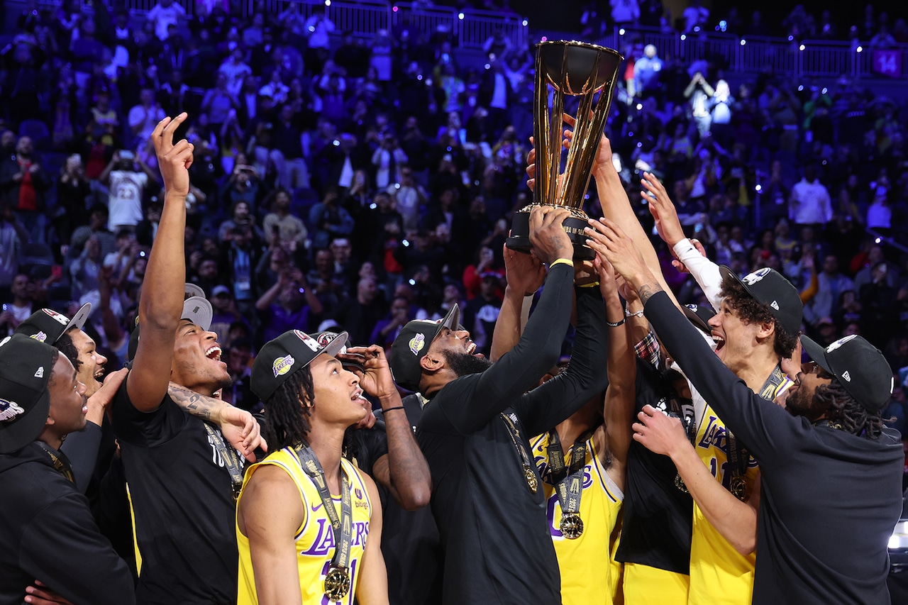 Photos: Lakers Celebrate Winning In-Season Tournament (12/09/23) | Los ...