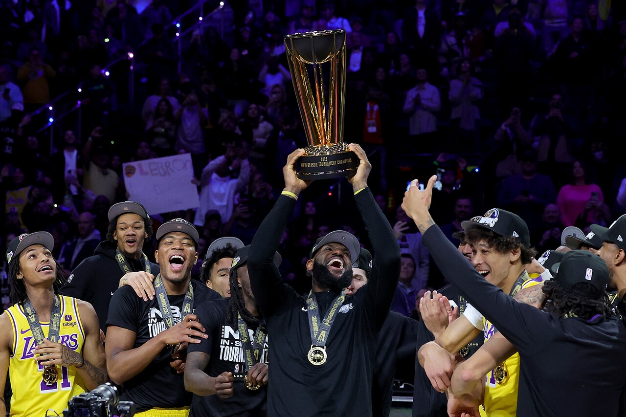 Photos: Lakers Celebrate Winning In-Season Tournament (12/09/23) | Los ...