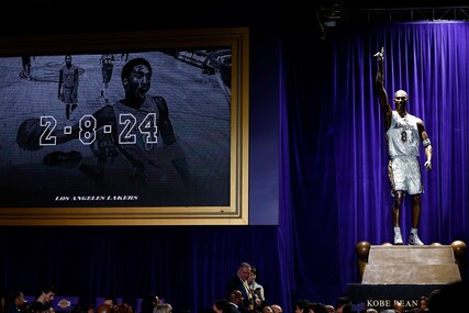 Kobe Statue Ceremony 2/8/24 | Los Angeles Lakers