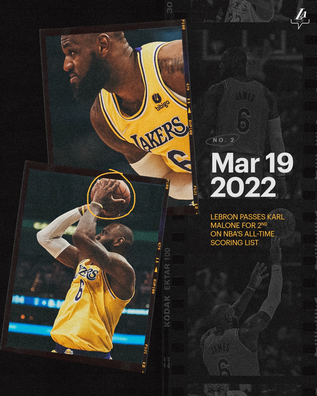 Photos: The Story of LeBron's Scoring Records with the Lakers | Los ...