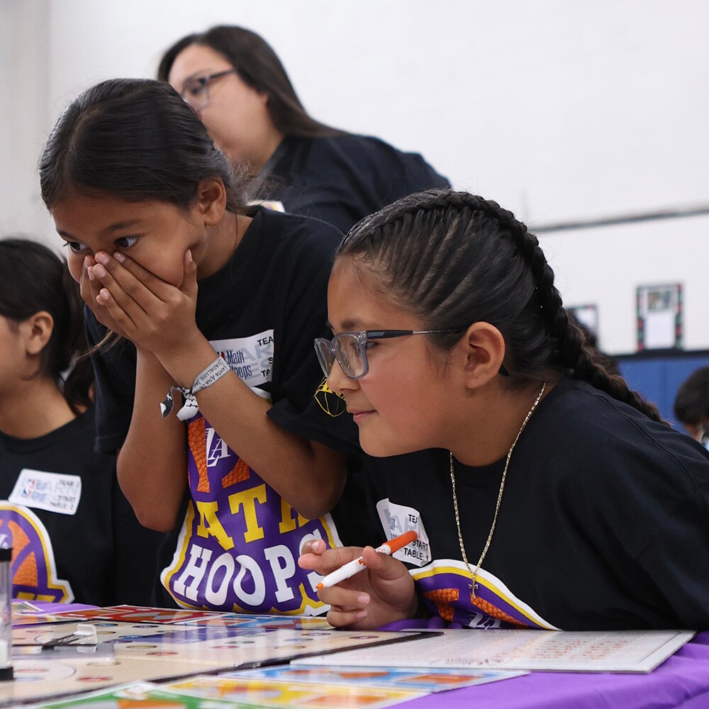 Photos: Lakers NBA Math Hoops, presented by Comerica Bank | Los Angeles ...