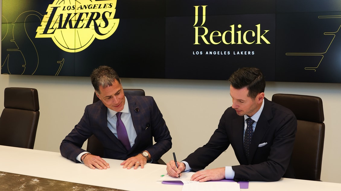Lakers Introduce JJ Redick | Los Angeles Lakers