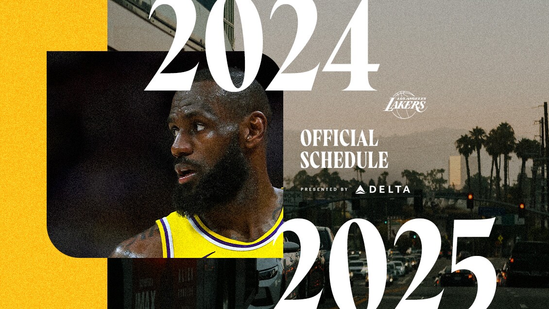 Lakers 2024-25 Schedule Breakdown | Los Angeles Lakers