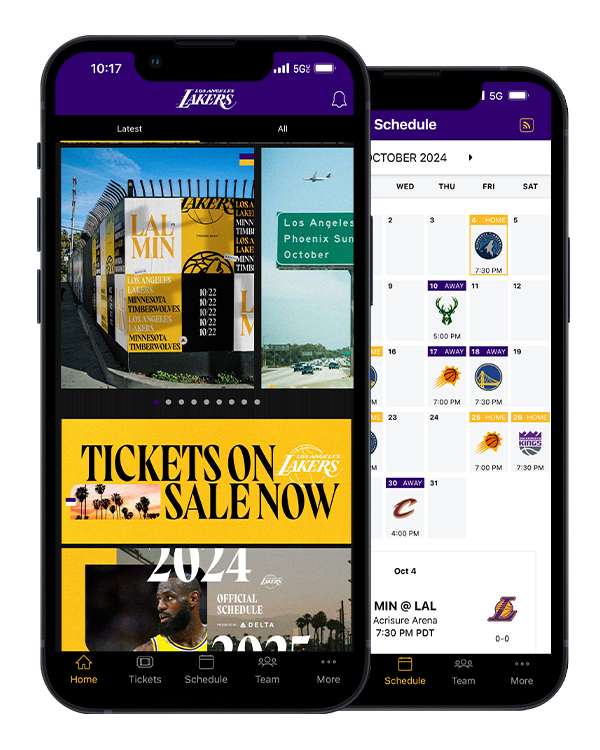 The Official Lakers Mobile App presented by bibigo