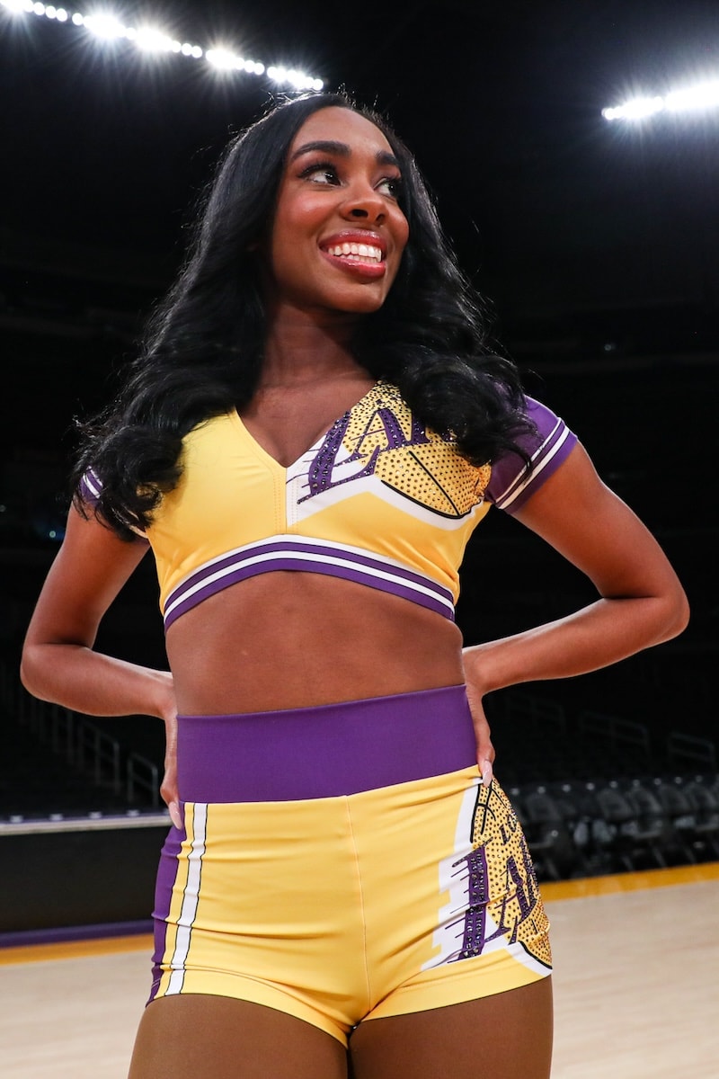 Laker Girl Profile 2122 Janaya | Los Angeles Lakers