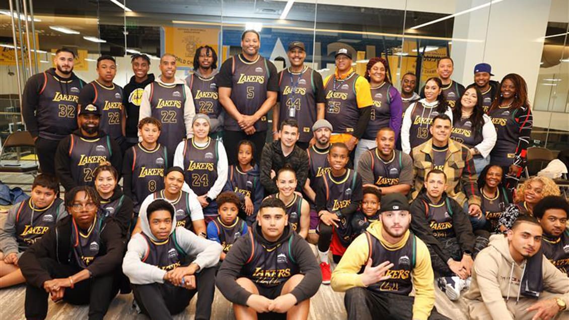 Los Angeles Lakers Build Bridges with Basketball Through an Annual ...
