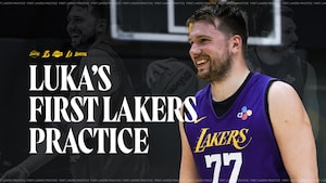 Behind the Scenes: Luka’s FIRST Lakers Practice