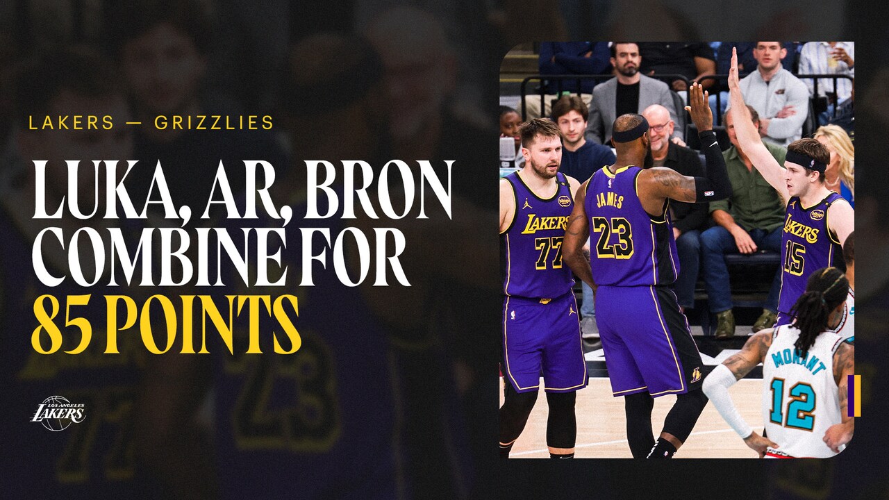 Los Angeles Lakers - Get the Latest Lakers Scores, Schedule & News