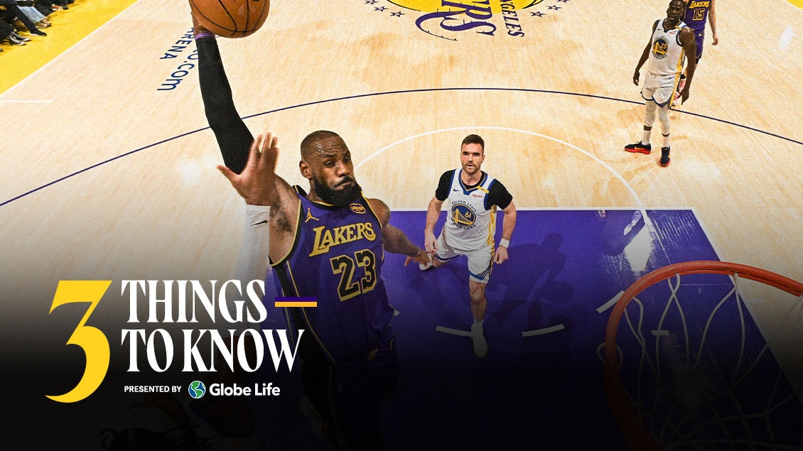 Three Things to Know: Lakers vs. Warriors, April 3, 2025 | Los Angeles ...