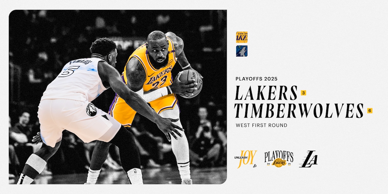 2025 Lakers Playoff Central Round 1 | Los Angeles Lakers