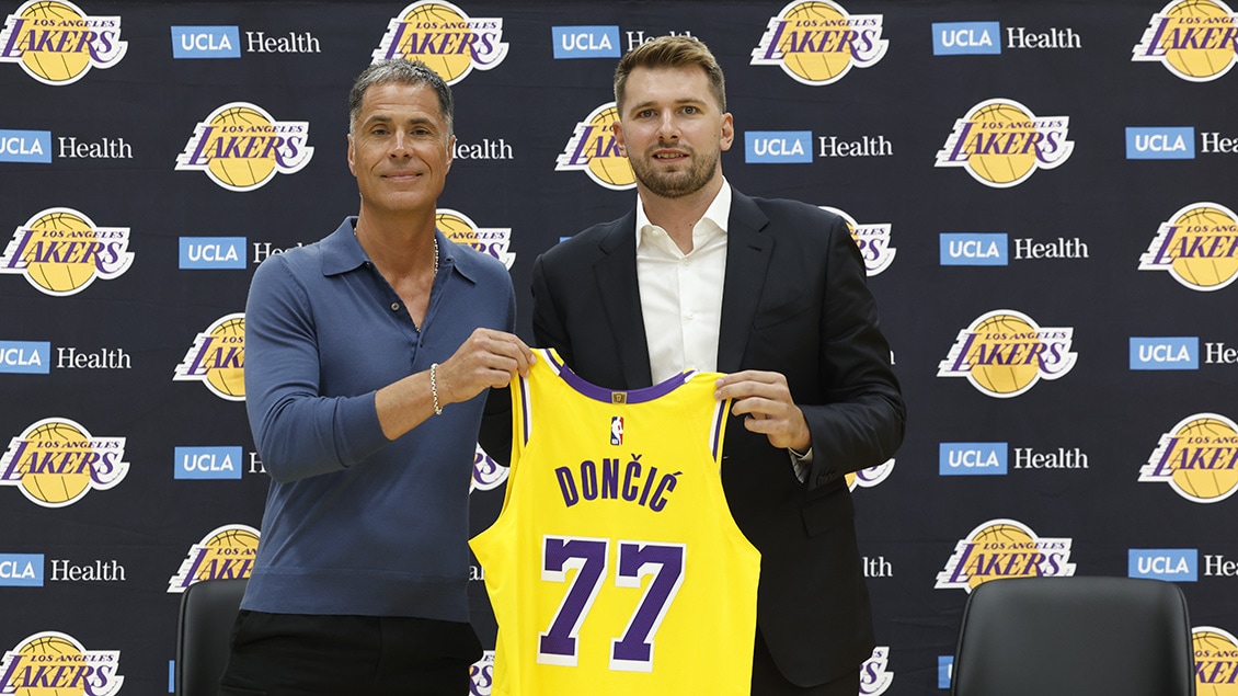 Luka Dončić Commits Long-Term to the Lakers | Los Angeles Lakers
