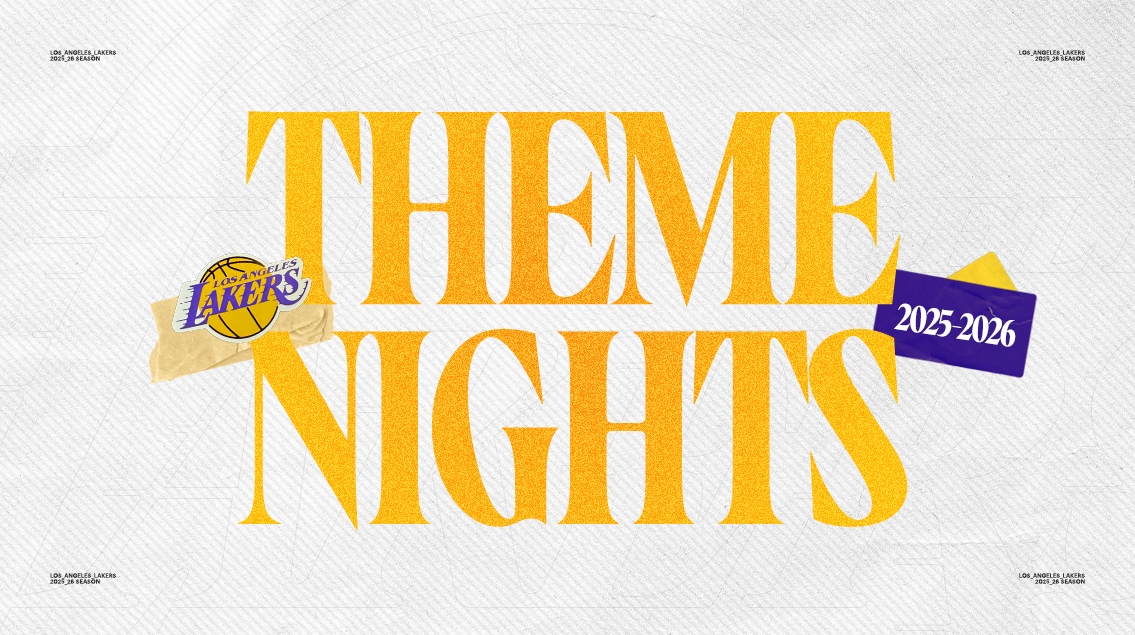 Lakers Announce Game Promotions for 2025-26 Season Presented by Toyota | Los Angeles Lakers