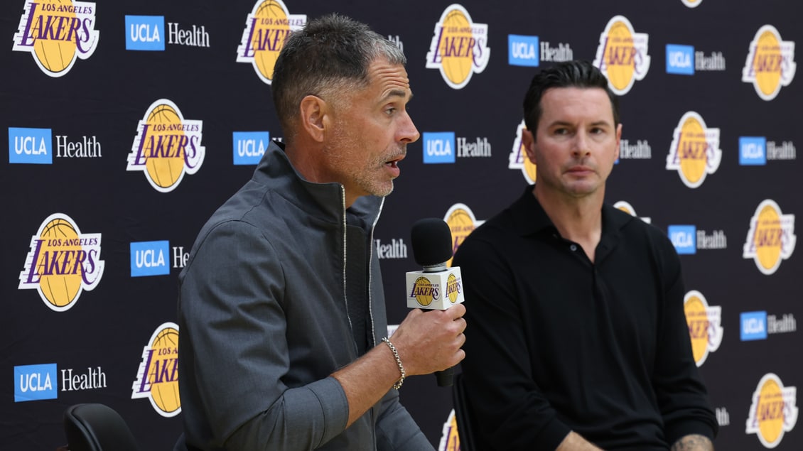 Pelinka and Redick Share 2025-26 Excitement | Los Angeles Lakers