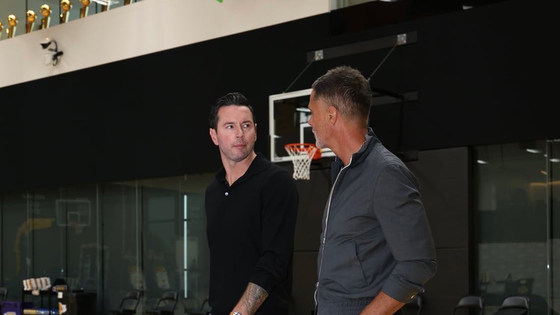 Pelinka and Redick Share 2025-26 Excitement | Los Angeles Lakers