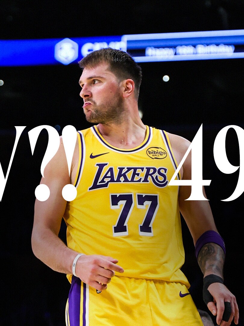 Luka and Austin Had a Half-Court Competition... IN-GAME | Los Angeles ...