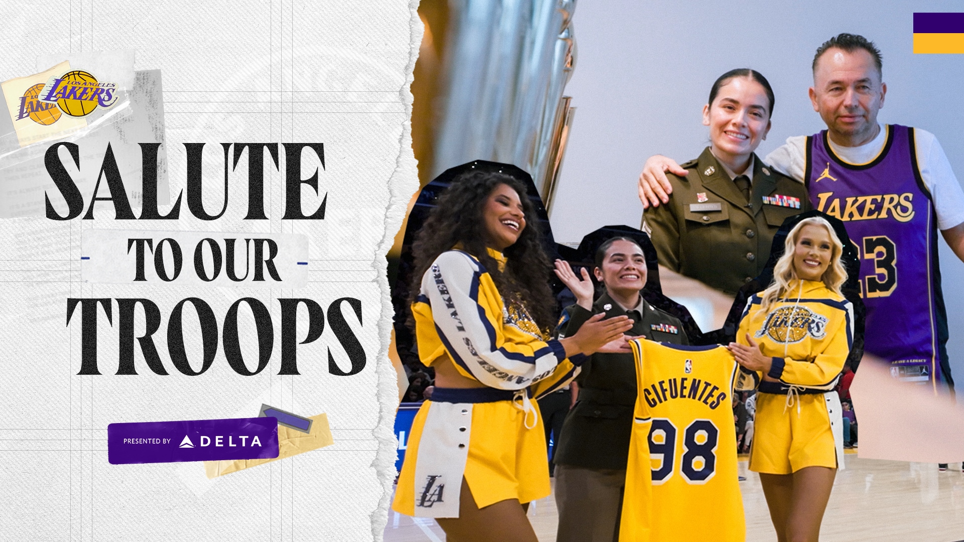 Salute to our Troops Nov 2025 | Los Angeles Lakers