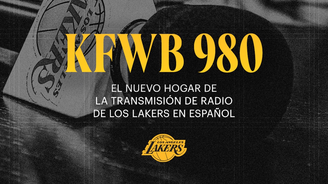Los Angeles Lakers Anuncian Que KFWB 980 AM Será El Nuevo Hogar De Las ...