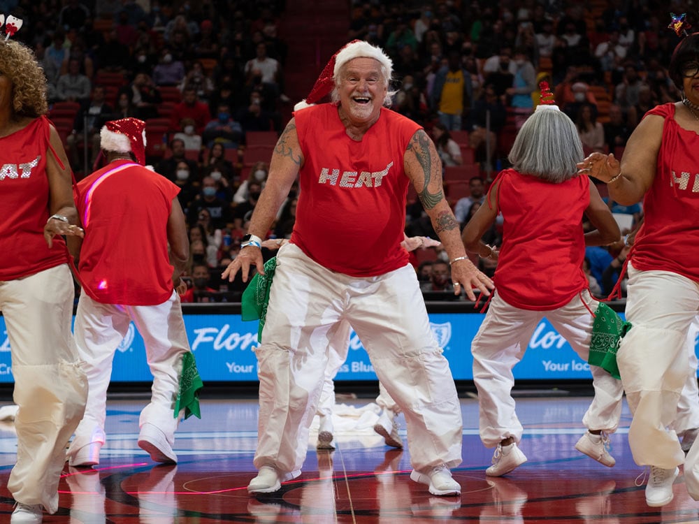 Golden Oldie Keith Celebrates His 10-year Anniversary | Miami Heat