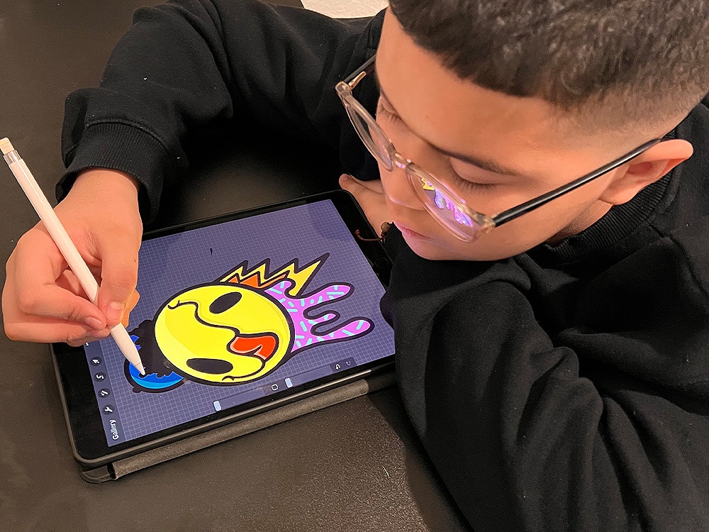 BEHIND THE SEAMS: Meet 12-Year-Old Doodle Artist, Jio | Miami Heat