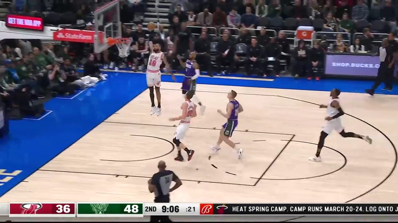 Robinson steal turn into a Martin one-handed jam | Miami Heat