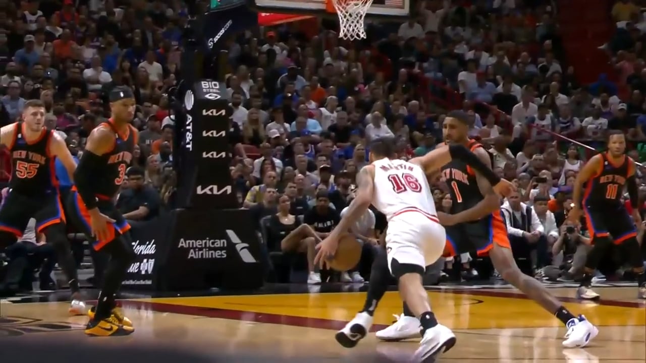 Martin bursts through the defense and scores – AND 1