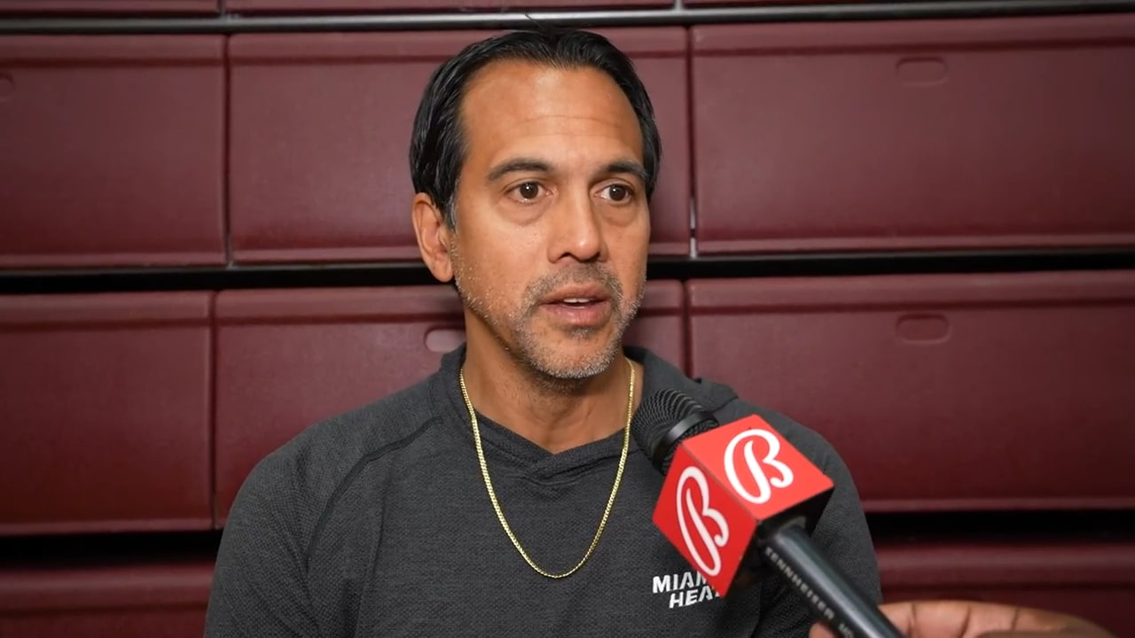 Coach Spo on Adebayo’s injury and Cain and O. Robinson’s performance in ...