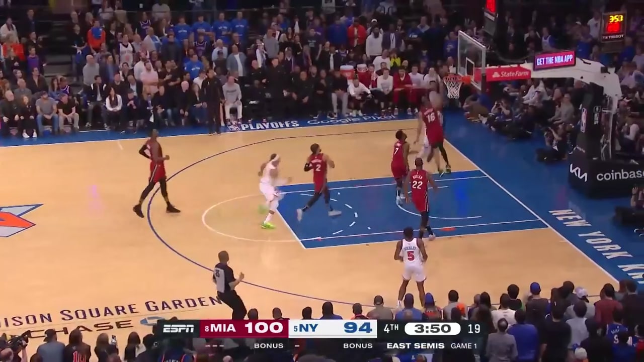 Martin chase down block on Barrett