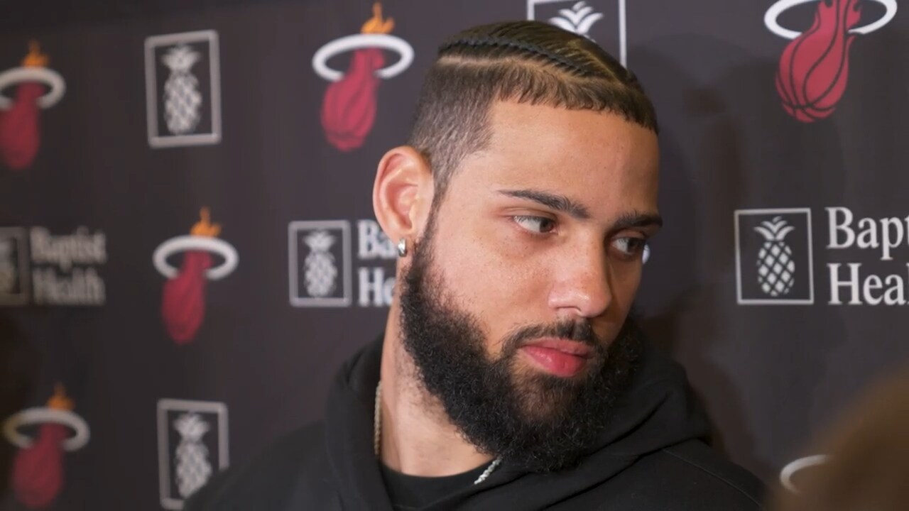 Martin on the HEAT controlling the game and his confidence level ...