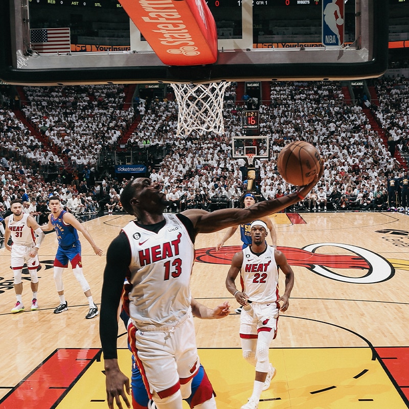 Nba Basketball Court Heat