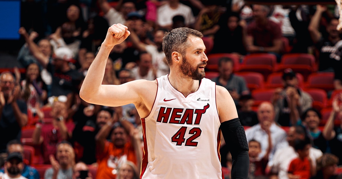 HEAT RE-SIGN KEVIN LOVE | Miami Heat