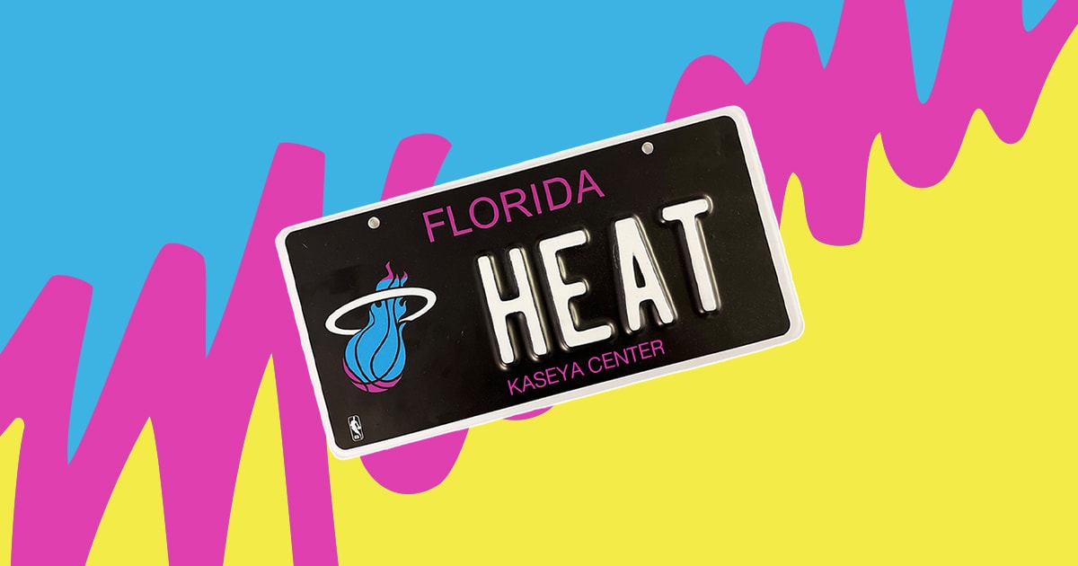 Vice Plate | Miami Heat