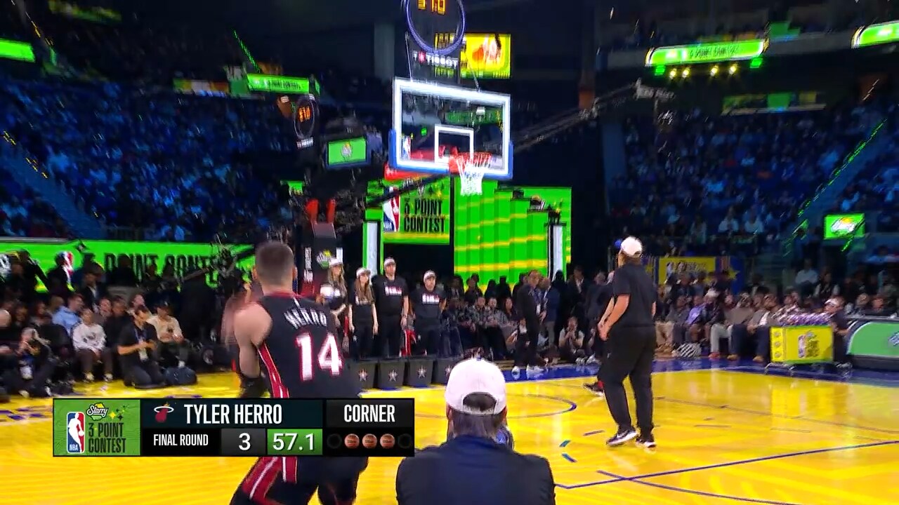 Herro – NBA All-Star: 3-Point Contest – Round 2 | Miami Heat