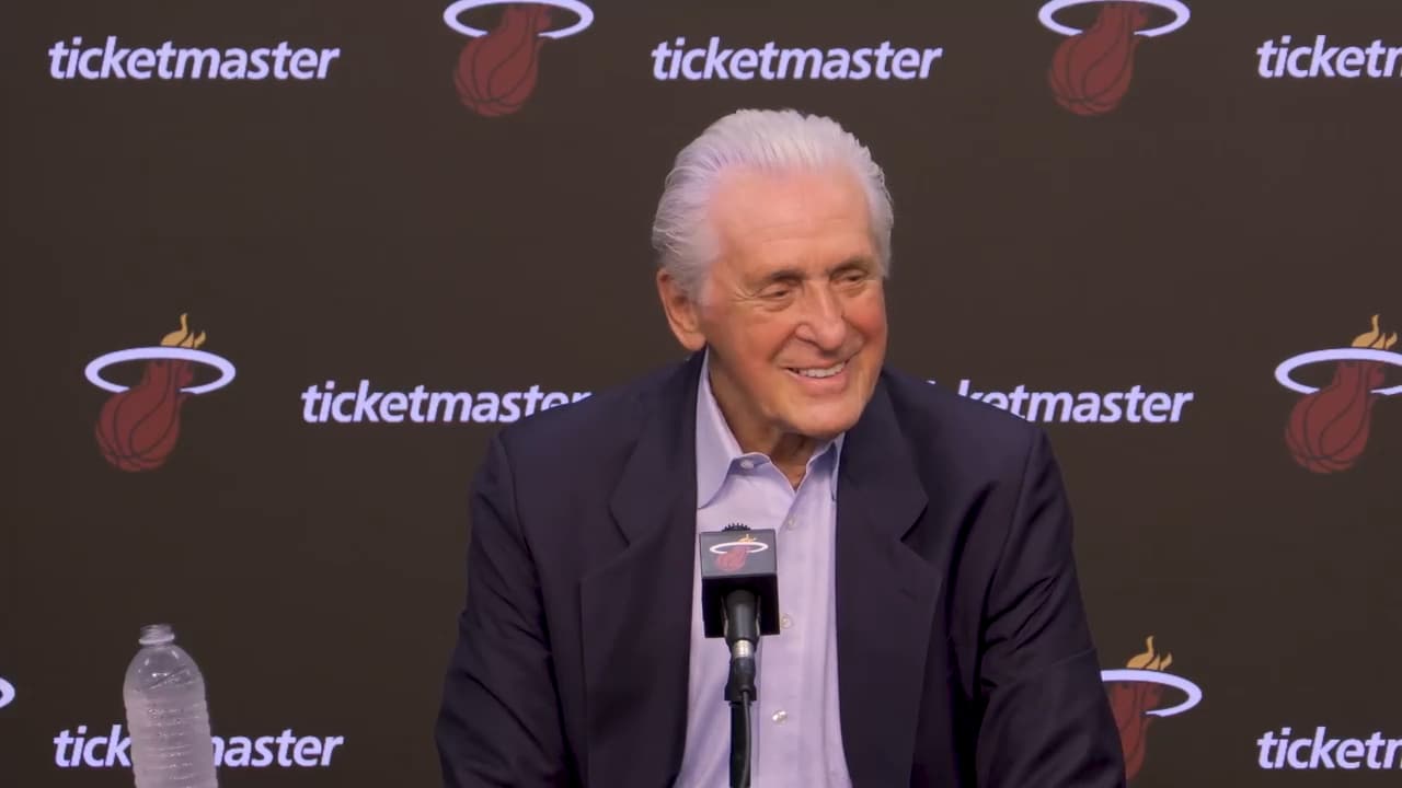 Pat Riley — 2025-26 End of Season Press Conference | Miami Heat